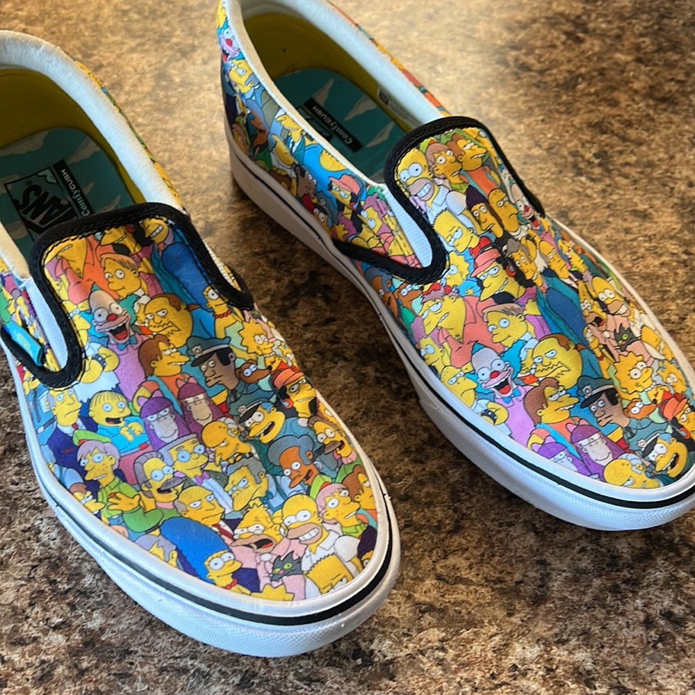 Vans The Simpsons X Comfycush Slip-On 'Springfield' M… - Gem
